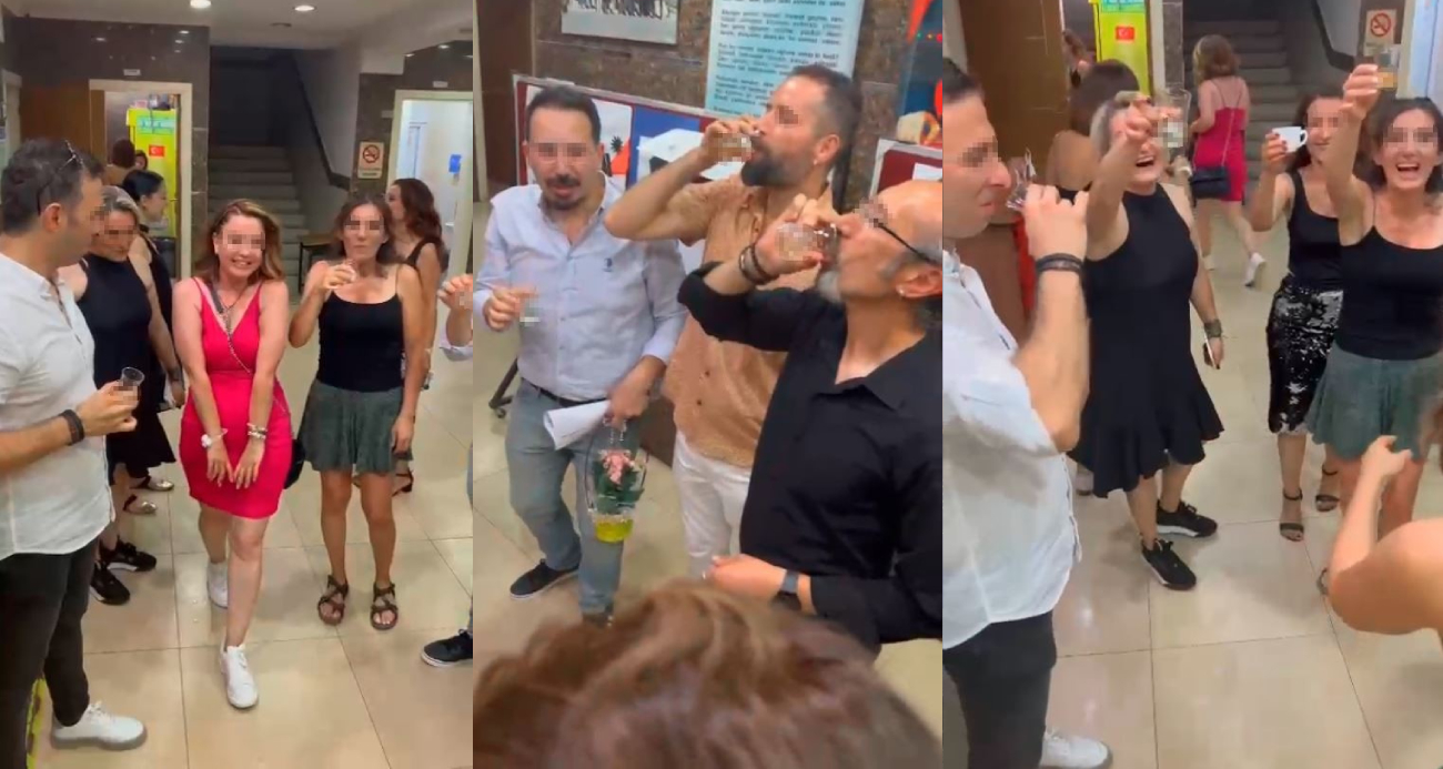İzmir’deki Okulda Alkol Skandalı: Öğretmenler Görevden Alındı İzmir’deki Okulda Alkol Skandalı: Öğretmenler Görevden Alındı